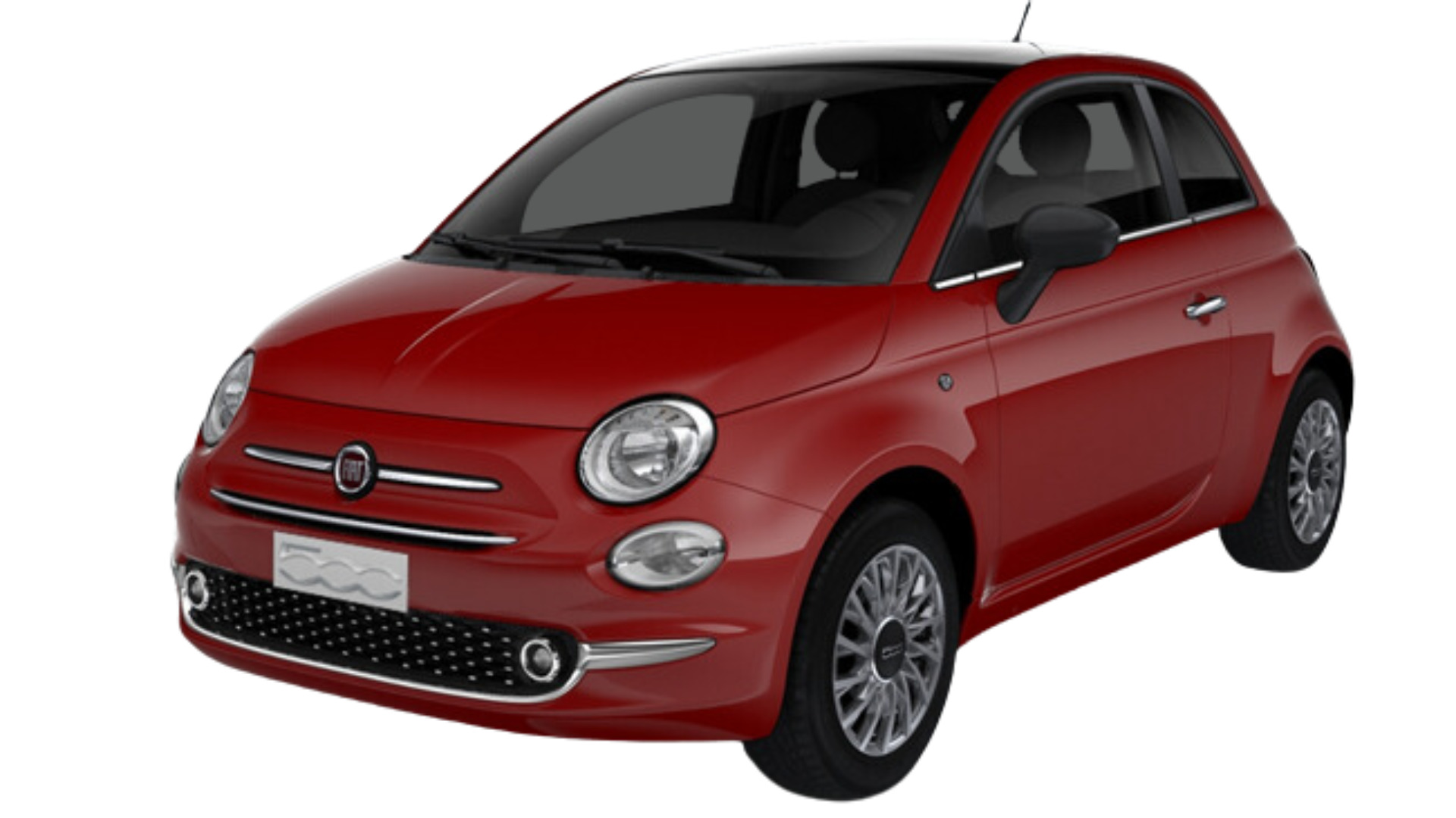 Location Fiat 500 rouge à partir de 25€/jour